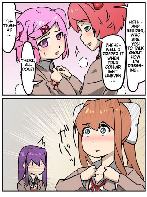 Ddlc Comic And Monika Literature Club Instagram Funny Videos
