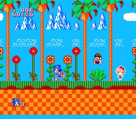 Bootleg Mario Is Gonna Catch Bootleg Sonic And Teach Him A Lesson For Making Sayori Sad Rddlc