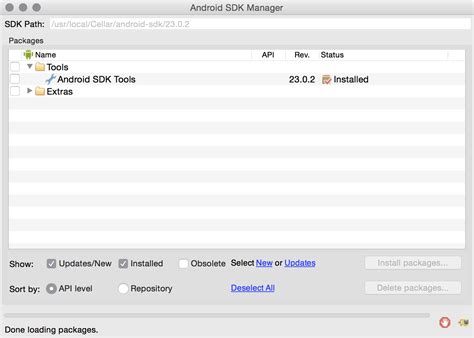 Macos Cannot Install Android Sdk Stack Overflow