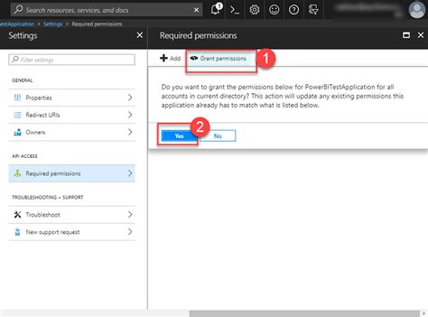 Register The Power Bi Application In Azure Ad Power Bi Embedded