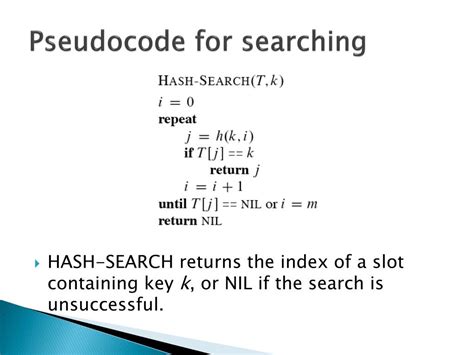 Ppt Hash Tables Powerpoint Presentation Free Download Id2595197