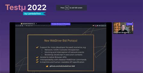 the evolution of browser automation christian bromann [testμ 2022