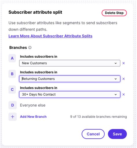 Subscriber Attribute Splits In Flow Builder Postscript