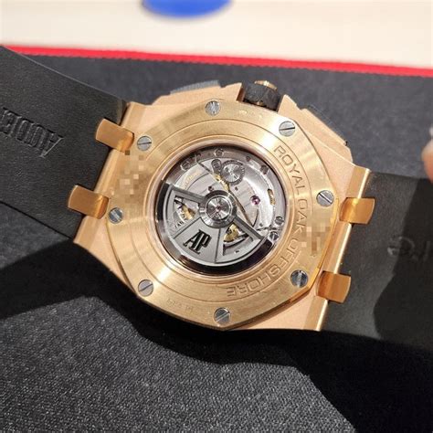 【個人藏錶】ap 愛彼 26401ro 大金貓 18k金材質 44mm 2015全套 台南二手錶 Yahoo奇摩拍賣