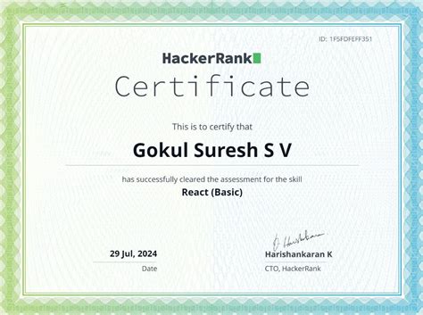 Gokul Suresh On Linkedin React Webdevelopment Continuouslearning