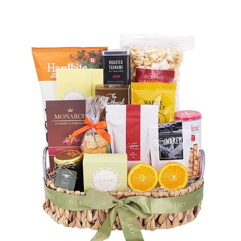 Gourmet T Baskets The Classy Snacking T Basket New Jersey Blooms