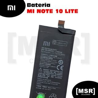 Bateria Celular Xiaomi Modelo Mi Note Lite Shopee Brasil
