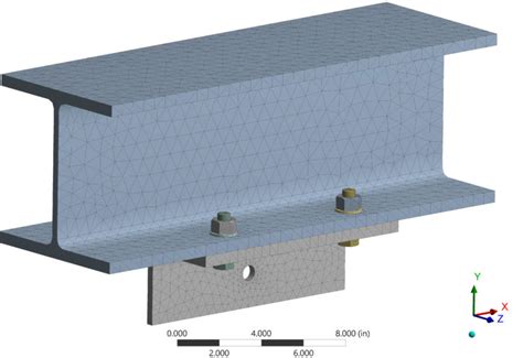 Modeling Bolted Connections Under External Load With Finite Element