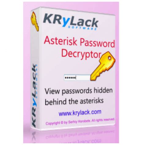 Krylack Asterisk Password Decryptor 57 Coupon 2026