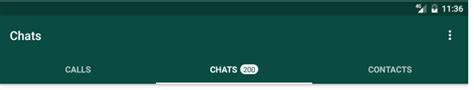 Android How To Make A Counter Inside My Tab Layout Like Whatsapp