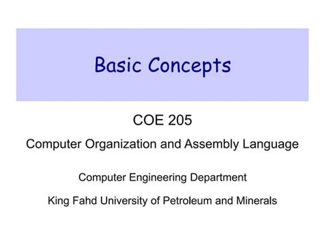 01 Basicconcepts Basic Concept Of Coal Pdf Programming Languages Computing