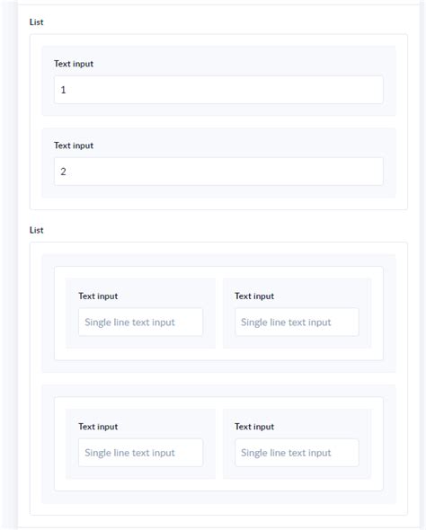 List Table Control Automate Your World