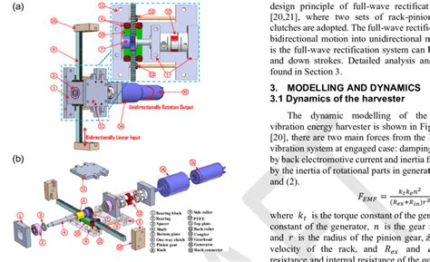 Figrue 2 Design Principle Of Rack Pinion Based Vibration Energy Download Scientific Diagram