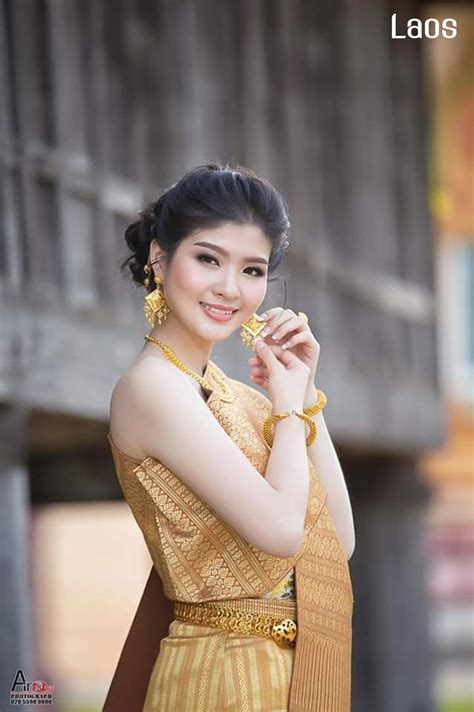 Laos 🇱🇦 ລາວ Lao Traditional Dress Traditional Dresses Laos Laos