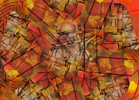 Vivid Abstract Lines And Background Stock Illustration Illustration Of Horizontally Mesh