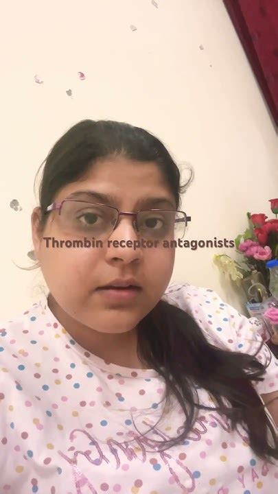 Thrombin Receptor Antagonists Youtube