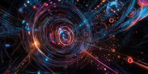 a glowing futuristic representation of ai driven cybersecurity