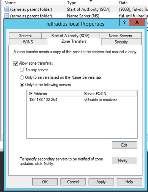 Fortigate As A Dns Slave To A Windows Ad Dns Master V5 4