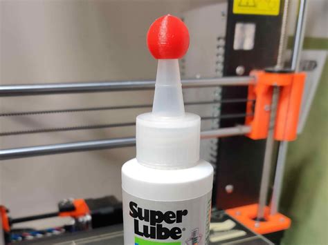 Super Lube Bottle Cap By John U Download Free Stl Model