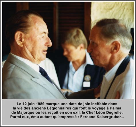 In Memoriam Fernand Kaisergruber 18 Janvier 1923 16 Mars 2018 Dernier Carré Léon Degrelle