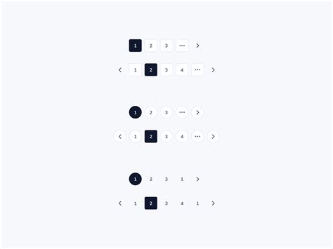 Pagination Designs Themes Templates And Downloadable Graphic Elements On Dribbble