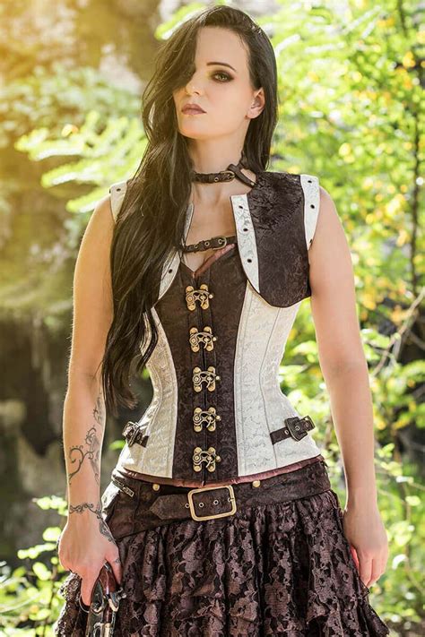 Steampunk Underbust Corset Vest