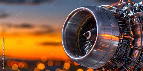 Versatile Gas Turbine Engine Used In Aircraft Oil Gas And Industrial Applications Concept Gas