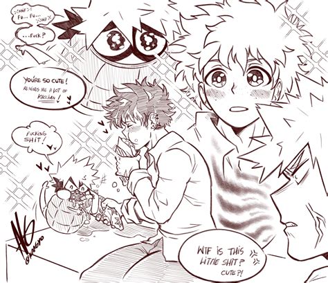 Midoriya Izuku Bakugou Katsuki And Dynamy Boku No Hero Academia