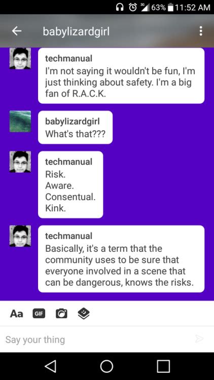 First Set Of Conversation Screenshots I Wanted To Tumbex