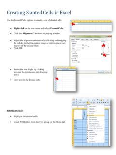 Creating Slanted Cells In Excel Creating Slanted Cells In Excel PDF4PRO