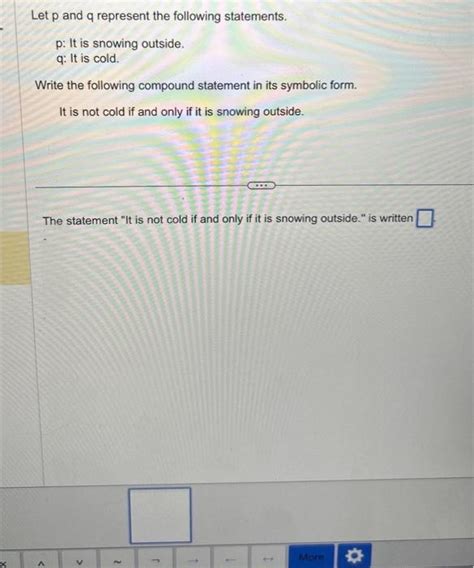 Solved Let P And Q Represent The Following Statements P Chegg