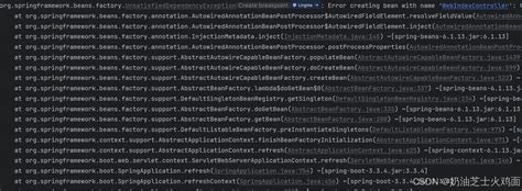 Org Springframework Beans Factory Unsatisfieddependencyexception Error Creating Bean With Name