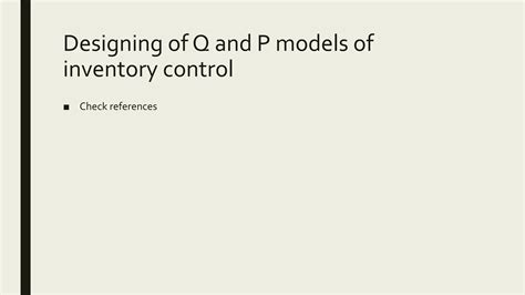 Eoq Complete Just In Time Jit Lead Time Analysis Inventory Models Detailed Safety Stock