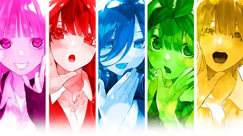 Anime Nakano Ichika 5 Toubun No Hanayome Nakano Yotsuba Anime Girls