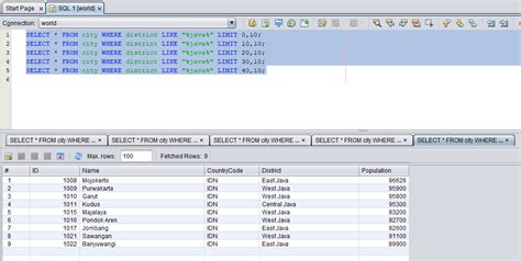 Lavori E Lavoretti Sql Giocando Con Mysql 8 E Netbeans 12 Post 4