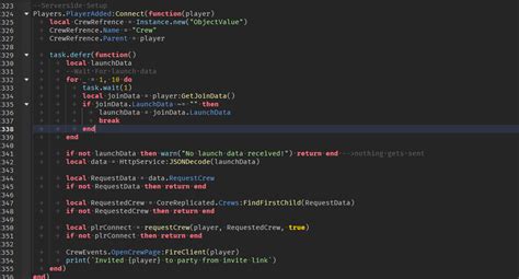 launchdata is consistently a blank string of text engine bugs