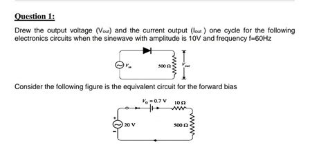 solved drew the output voltage vout and the current