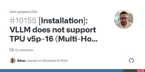 Installation Vllm Does Not Support Tpu V5p 16 Multi Host With Ray