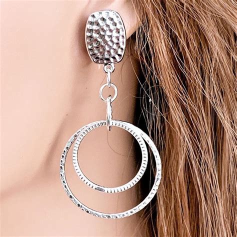 Clip On Earrings Woman At Rachael Sattler Blog