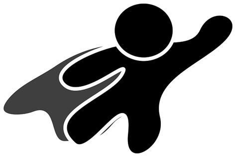 슈퍼 히어로 영웅 Pixabay의 무료 벡터 그래픽