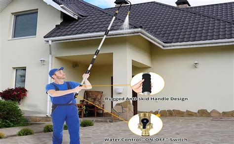 Telescopic Gutter Cleaning Tools From The Ground Rain