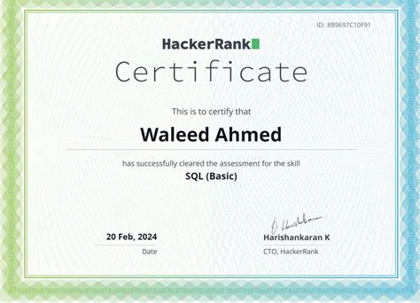 waleed ahmed on linkedin codingneverends hackerrank opportunities