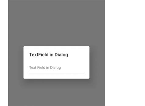 Android Is Possible To Implement TextField In System Alert Window Fluttter Stack Overflow