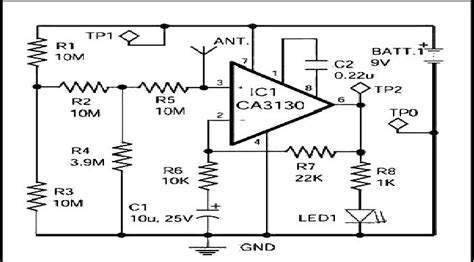 EMF Detector Circuit Types And Its Applications Electrical Projects Circuit Engineering Babe