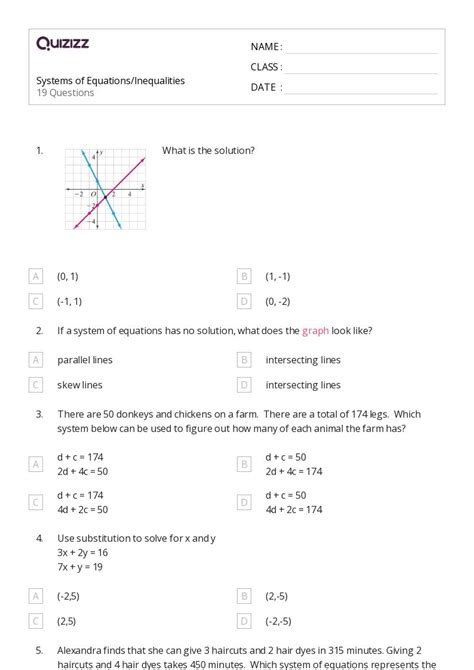 50 Math Worksheets For 9th Grade On Quizizz Free And Printable