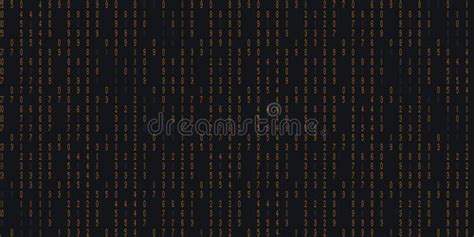 Yellow Abstract Display Digit Pattern Electronic Numbers Background Cyberspace Texture