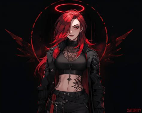 Goth Girl Portrait 1 By Satority On Deviantart