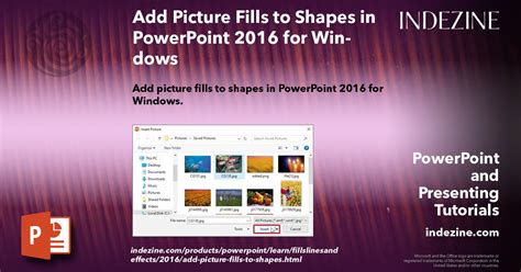 Add Picture Fills To Shapes In PowerPoint For Windows
