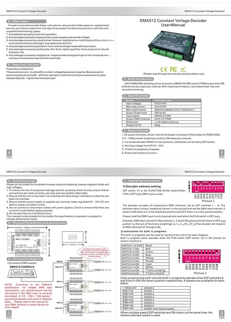 Snapklik Com High Power Channel RGB A CH DMX Controller Led Decoder Dimmer Hz