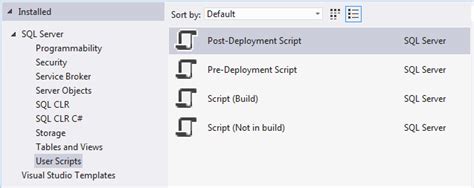 Discovery Cache Deploying Lookup Data In Dacpacs